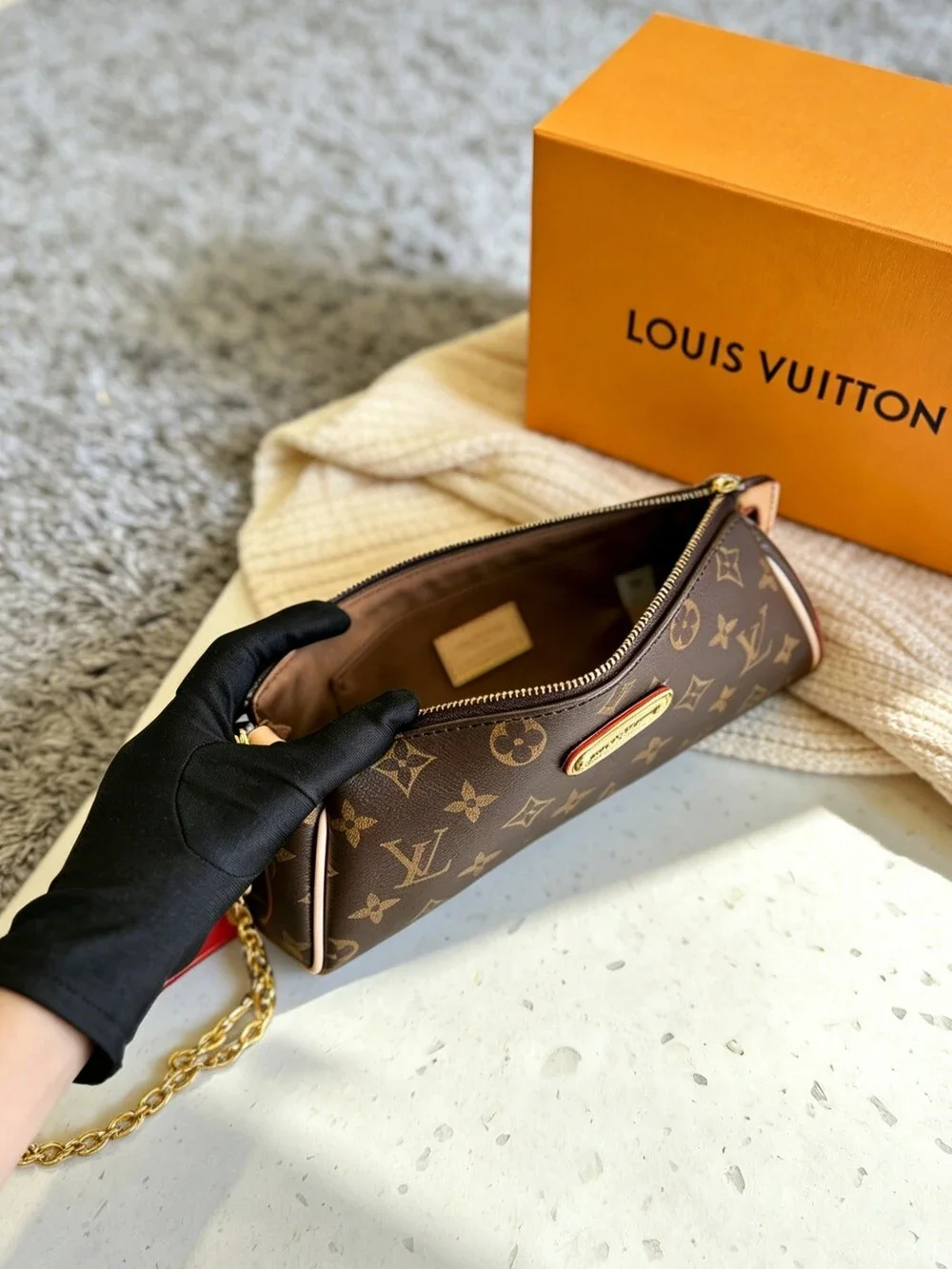 Louis Vuitton | Tops | Louis Vuitton Eva Clutch Monogram | Poshmark